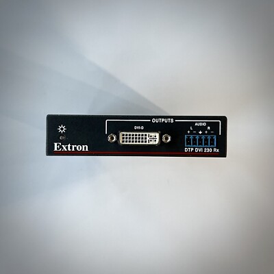 Extron DTP DVI 230 Rx Receiver – DVI over CATx Extender | 1080p ...