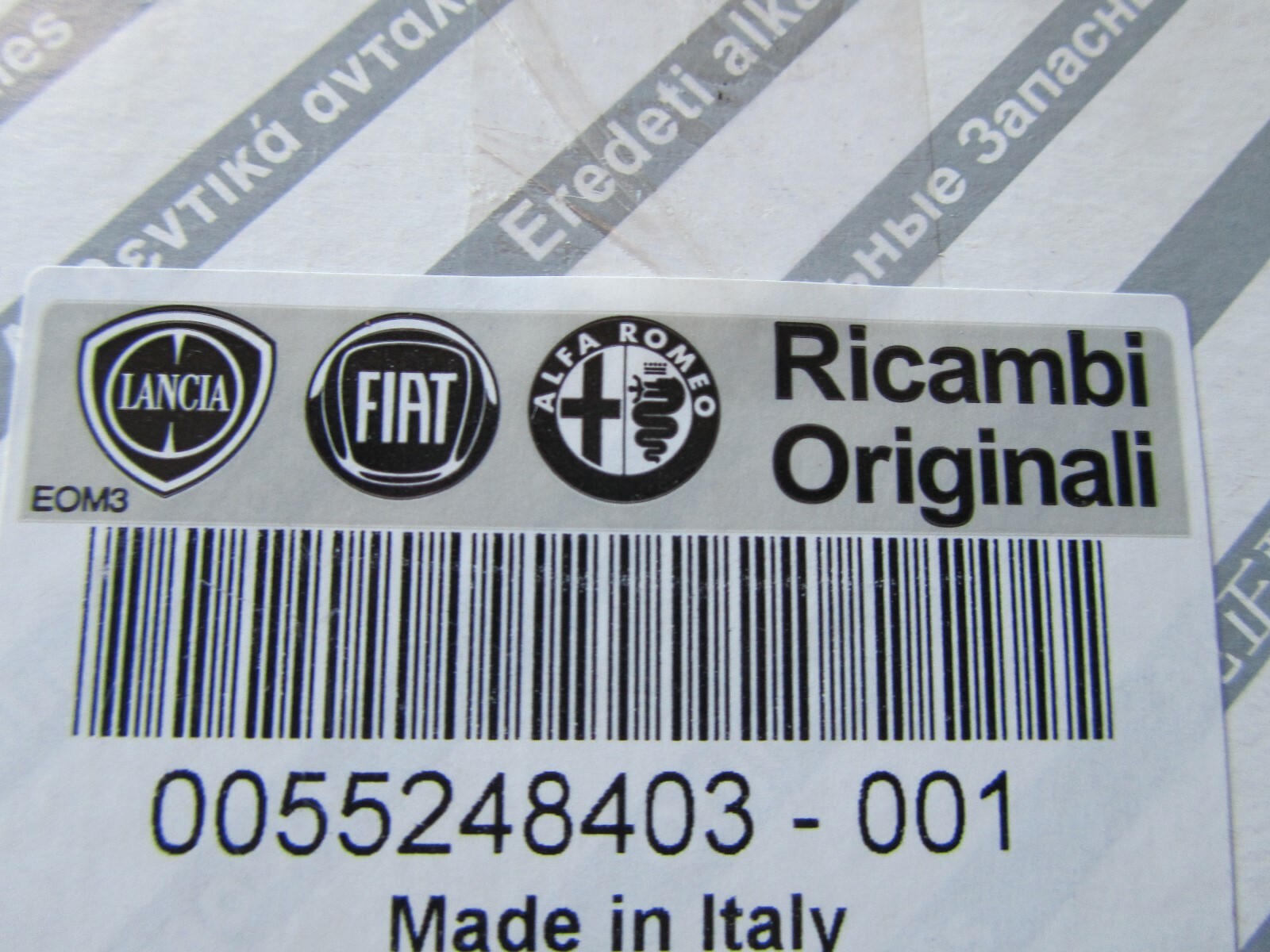 55248403 CILINDRO ESCLAVO EMBRAGUE HIDRAULICO NUEVO ORIGINAL FIAT ...