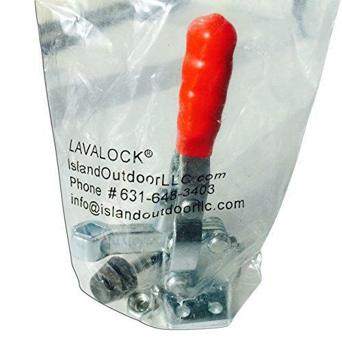 LavaLock BBQ Lid LL-12050 Smoker Vertical Handle Door Clamp 200 lb ...