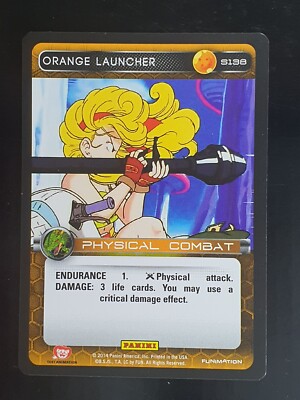 Orange Launcher S138 Dragon Ball Z Card Panini 2014 | eBay