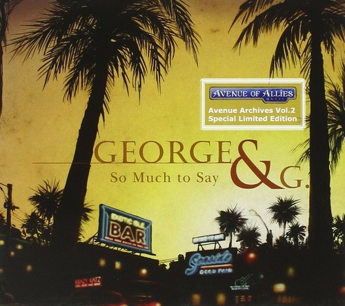 GEORGE & G. - SO MUCH TO SAY CD NEW! 4041257000524 | eBay Australia