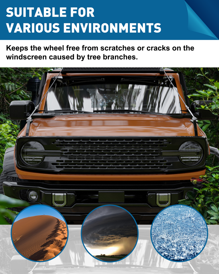 Limb Risers Kit Jungle Obstacle Protect for 2021 - 2023 Ford Bronco ...