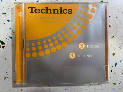 The Technics Original Sessions Vol IV Limited Edition 2 X CD House + Techno | eBay