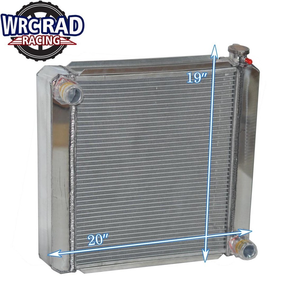 20" x 19" Universal Performance Aluminum Radiator fits GM Chevy ...