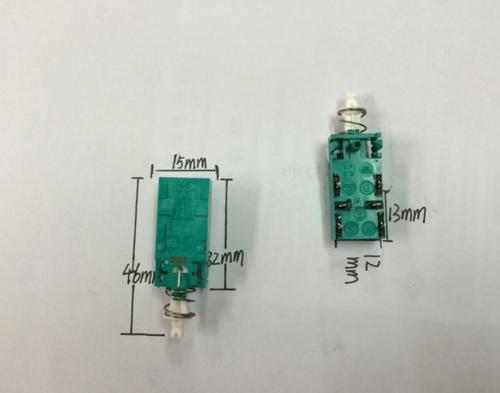 ITT SCHADOW NE 18 NE18 T70 NE18T70 6A 250VAC Mains Power Switch 6 pins ...