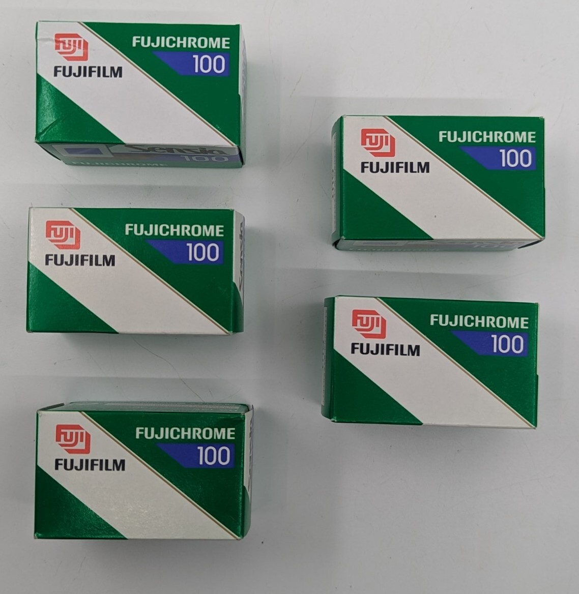 [NOS] 5 Rolls Fujichrome Sensia 100 35mm 36 Exp Color Slide Film ...
