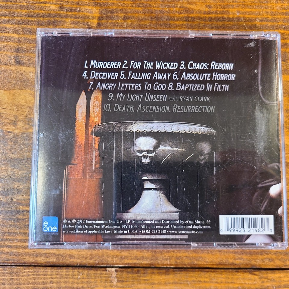 Baptized in Filth by Impending Doom (Christian Deathcore) (CD, 2012 ...