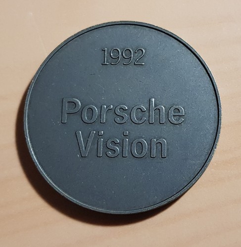 Porsche Coin Medal 1992 Porsche 968 - Original | eBay