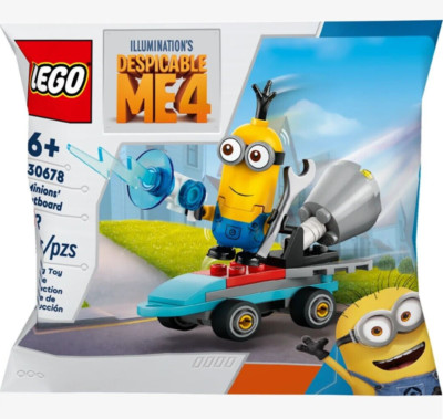 NEW Minions' Jetboard LEGO Illumination's Despicable Me 4 Polybag 30678 ...