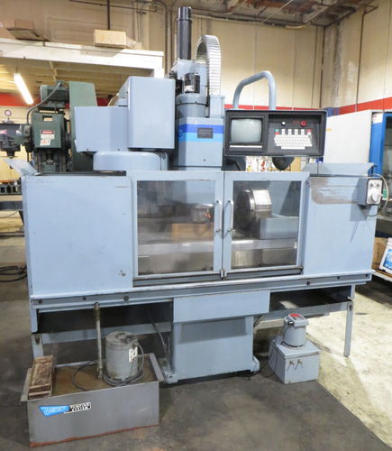 FADAL VMC 40 CNC 22"x16" Vertical Mill w 4th Axis, 1-Phase, Box Ways ...