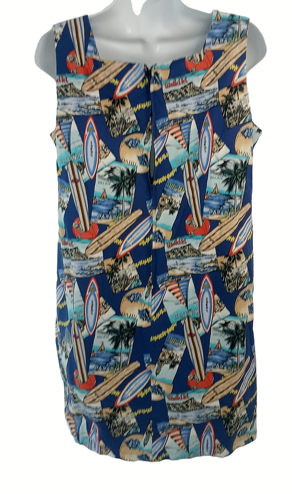 Shannon Marie Women's Vintage Hawaiian Aloha Dress L Large 12 ...