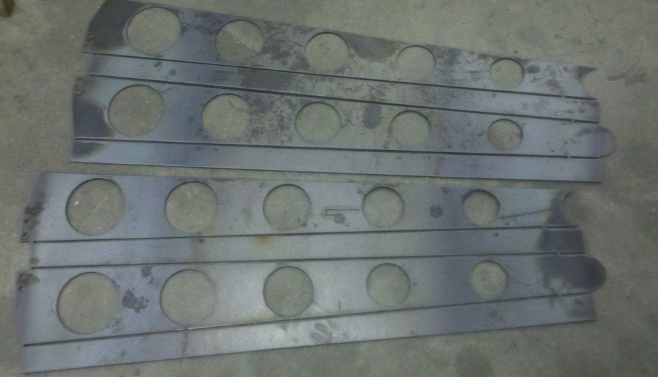 MODEL A FORD 1928-31 Spike style front frame rail Kit Rat Rod Hot Rod ...