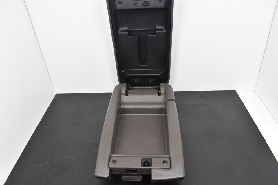 2000-2003 Nissan Maxima Center Console Brown Leather Pop Up Armrest ...