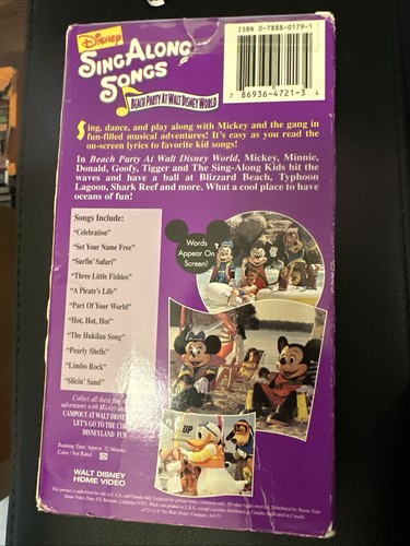 Sing Along Songs - Mickeys Fun Songs: Beach Party at Walt Disney World ...