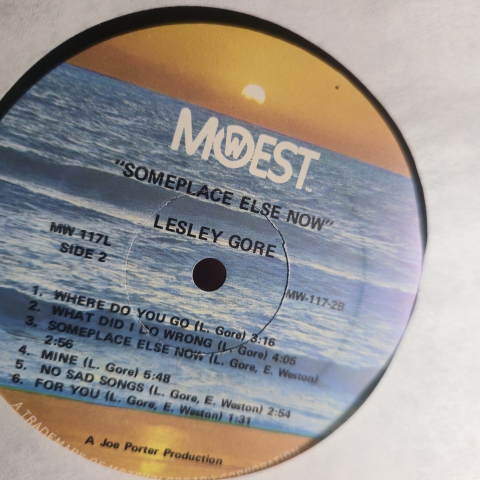 Lesley Gore–Someplace Else Now-1972 MoWest/Motown Records–MW‑117 Vinyl ...