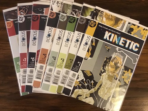 KINETIC #1-8 Comic Book FULL SERIES DC INDEPENDENT Kelley Puckett SMALL ...