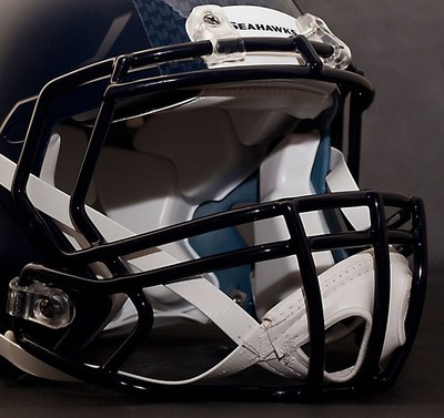 SEATTLE SEAHAWKS Riddell Speed S2BD Football Helmet Facemask/Faceguard ...