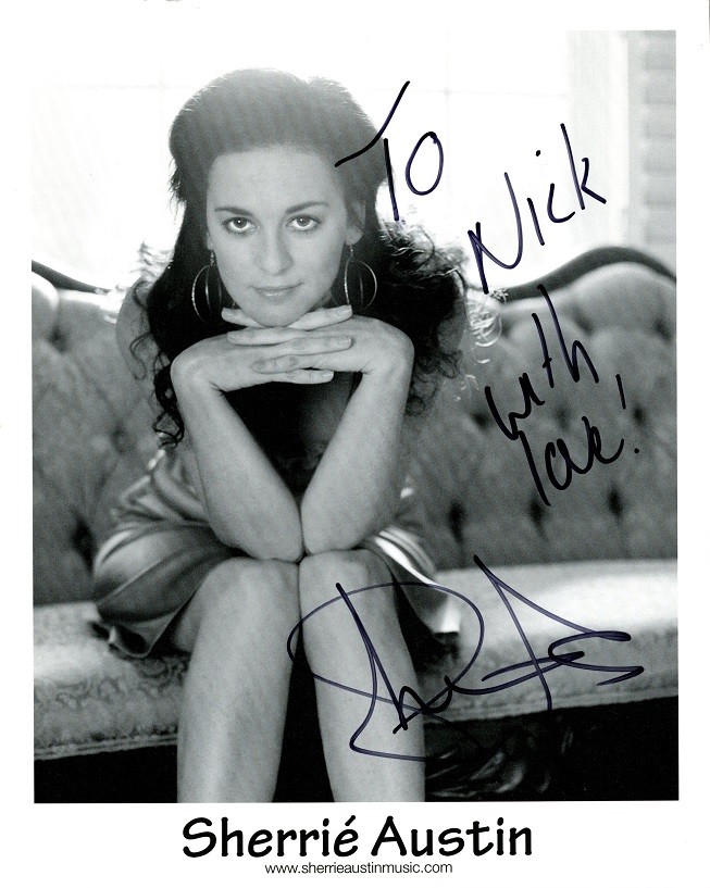 Australian Singer SHERRIE AUSTIN Signed Photo | eBay
