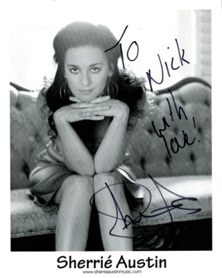 Australian Singer SHERRIE AUSTIN Signed Photo | eBay