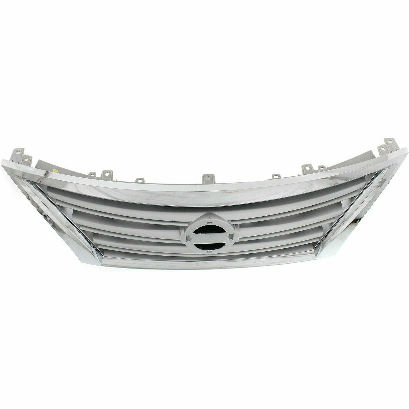 Front Chrome Grille Assembly For 2013-2015 Sentra S SL SV NI1200252 ...
