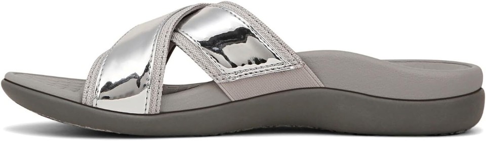 Vionic Women's Merced Cross Strap Slide Sandals NW/OB | eBay