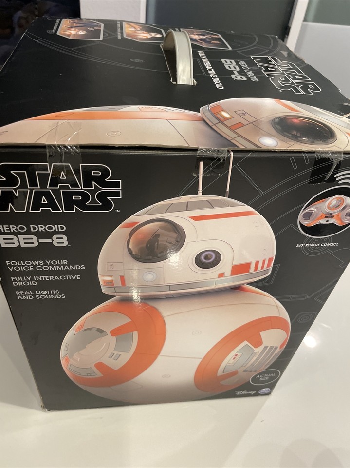 Star Wars Hero Droid BB-8 Fully Interactive Remote Control Movie Real ...