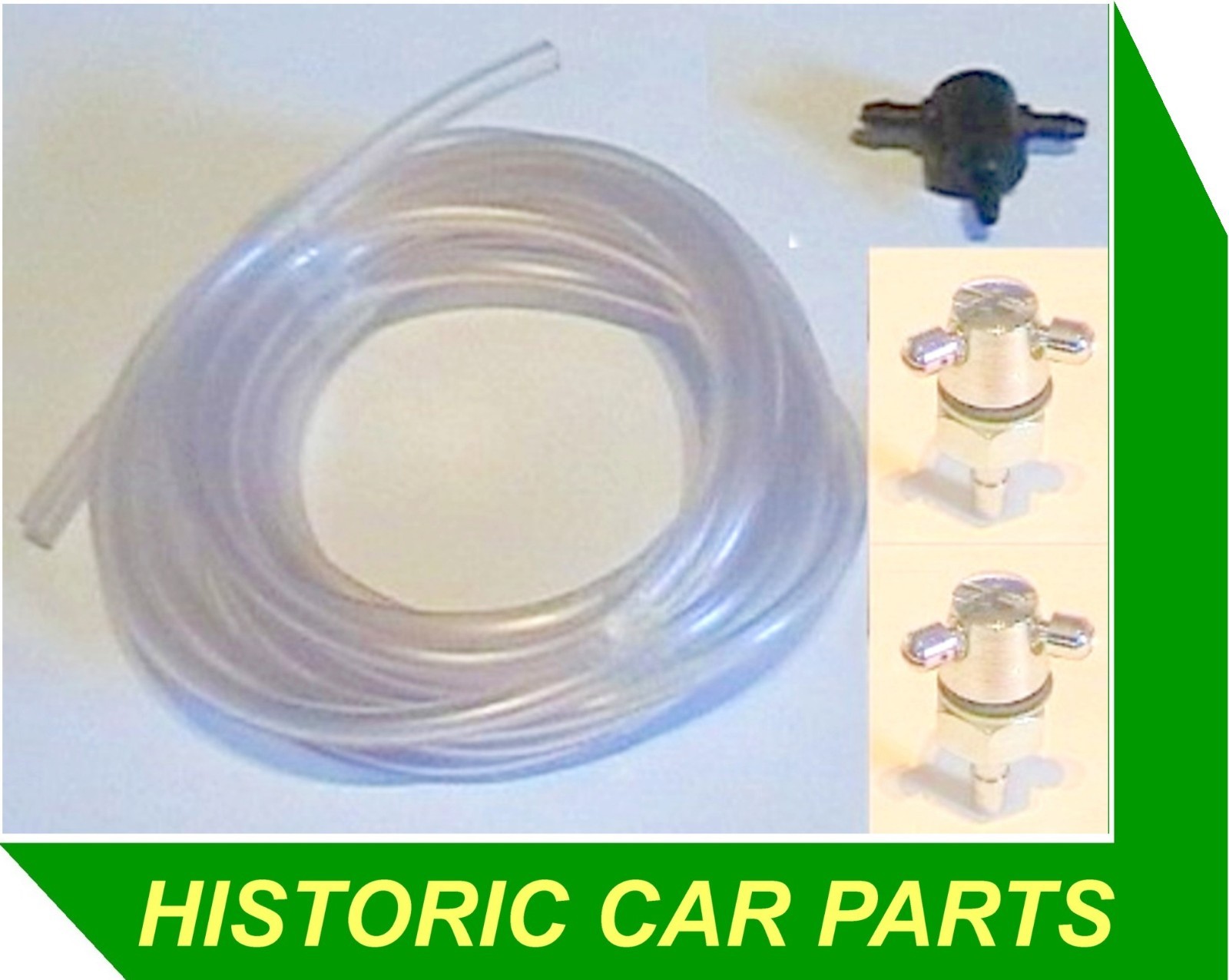 2 Chrome Twin Jets, 3 m Clear Tube, 1 Non Return Valve - WINDSCREEN ...