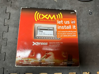 Audiovox Xpress EZ XMCK-5P XM Car & Home Satellite Radio Receiver NIB ...