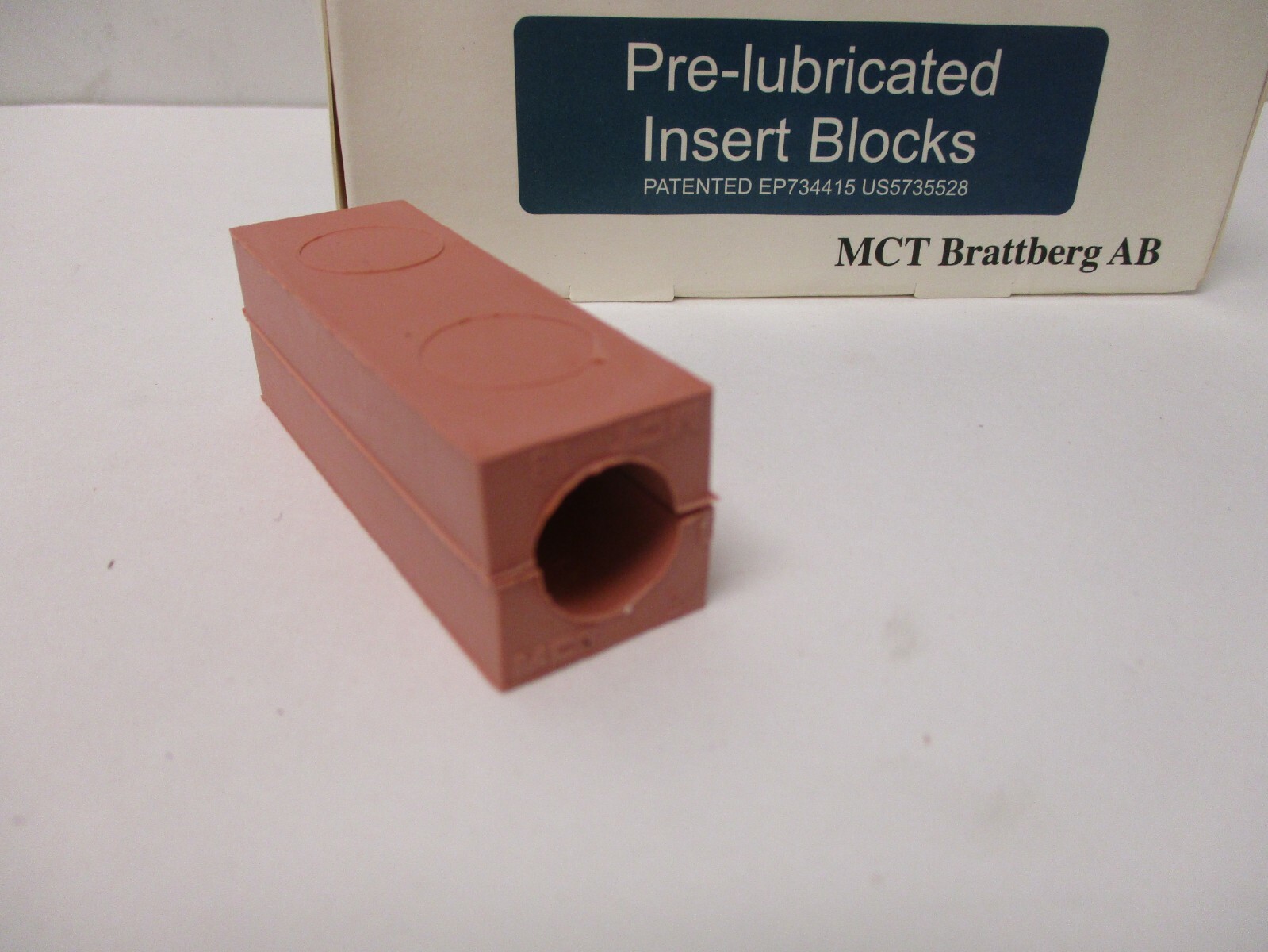MCT BRATTBERG INSERT BLOCK 20/13 LYCRON, CABLE 0.49-0.53 (72PC LOT ...