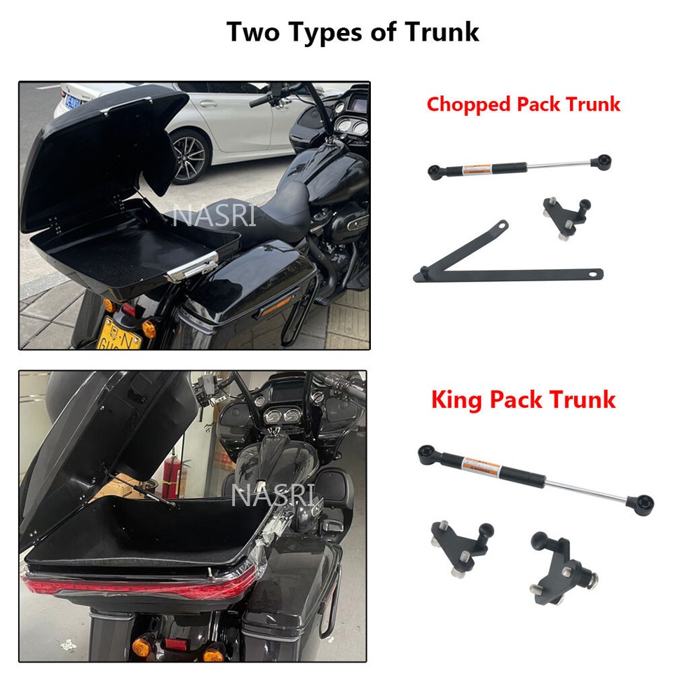 For Touring CVO Road Glide King Street Glide Trunk Rear Hydraulic ...