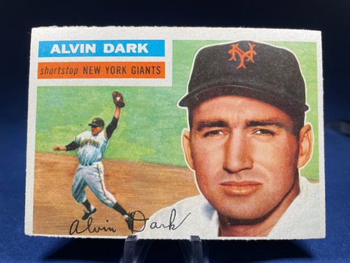1956 Topps Baseball Card Alvin Dark #148 New York Giants | eBay
