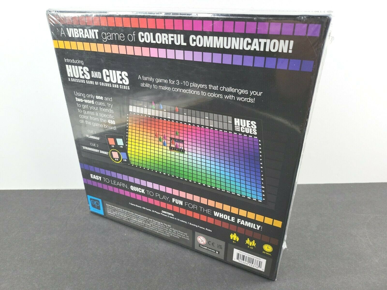 Hues and Cues A Guessing Game of Colors Clues Family Friends Fun Board ...