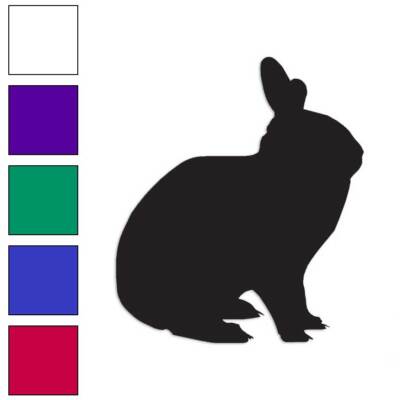 Bunny Jack Rabbit, Vinyl Decal Sticker, Multiple Colors & Sizes #2848 ...