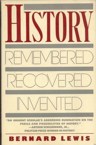History: Remembered, Recovered, Invented (Touchstone Books) - VERY GOOD ...