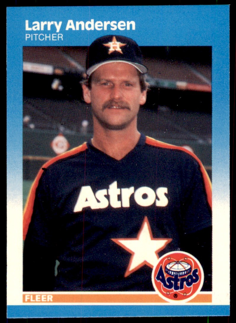 1987 Fleer Glossy Larry Andersen . Houston Astros #49 | eBay