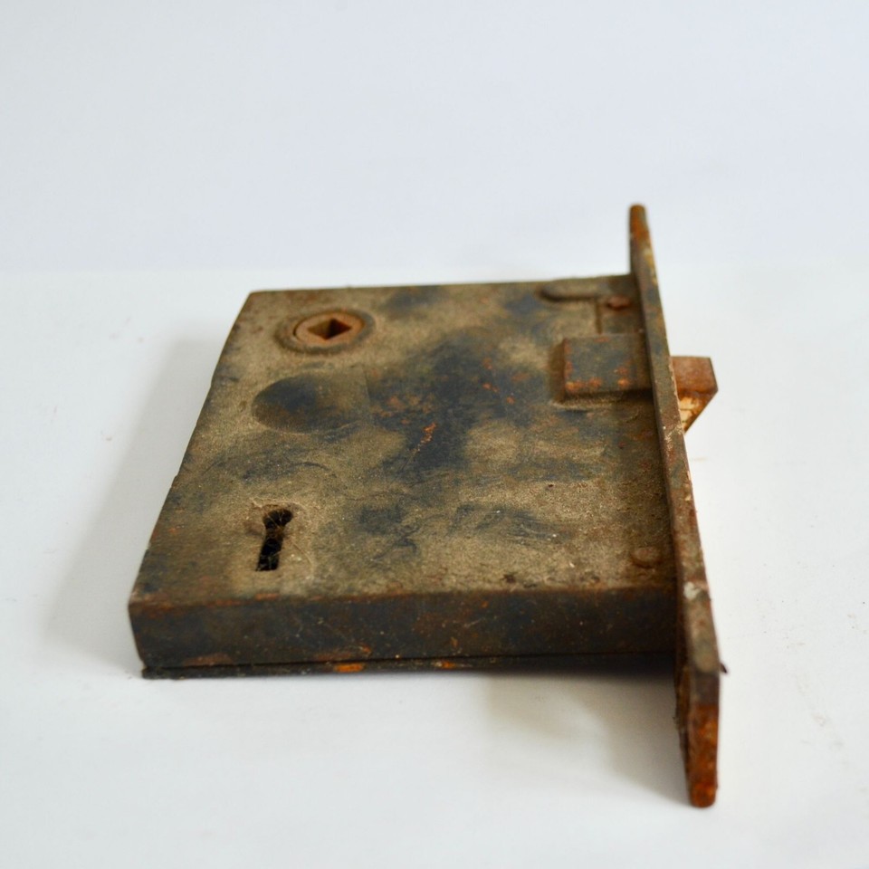 Antique Sargent & Co. Easy Spring Mortise Door Lock Cast Iron 7 ...