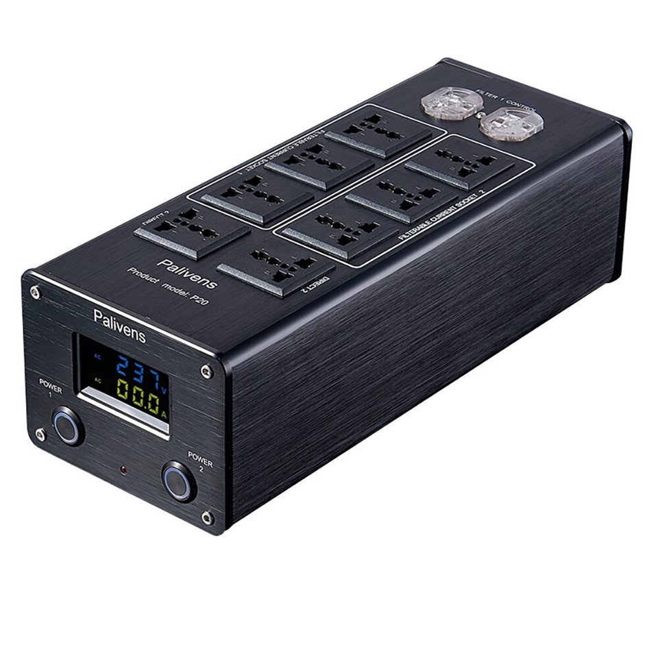 Professional Audio Noise AC Power Filter Power Purifier Lightning 3000W ...