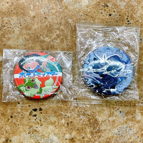 Pokemon Center Limited edition Sou Blaze Nyaoh Rico Can Badge | eBay