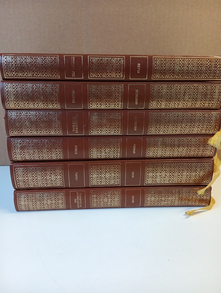 Heron Philosophy Full 6 Book Set: Plato Bacon Spinoza More Nietzsche ...