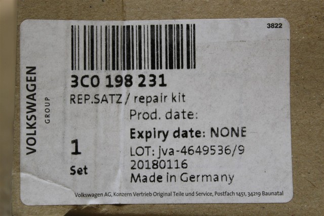 Genuine Volkswagen SKODA Seat AUDI Console Bushes Repair Kit 3C0198231 ...