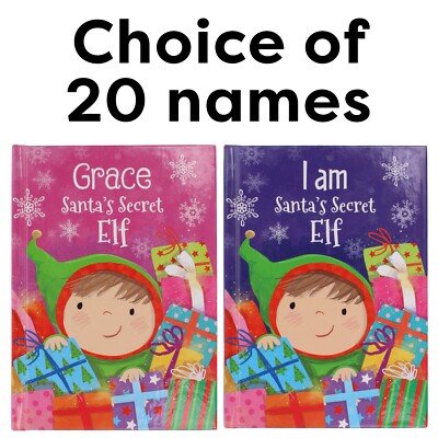 Santa's Secret Elf by Katherine Sully 2017 Personalised Christmas Book ...
