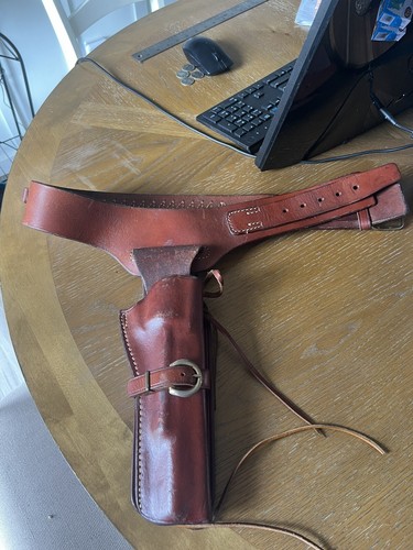 Tripple-K Wyoming Drop Loop Gun Belt w/ Holster | eBay