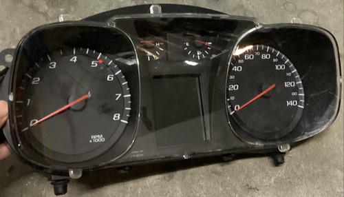 12 CHEVY EQUINOX INSTRUMENT CLUSTER SPEEDOMETER MPH TACH ODOMETER ...