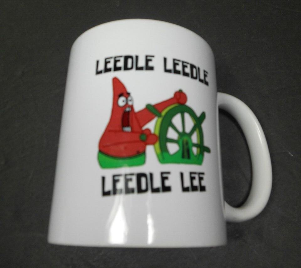 SpongeBob Patrick LEEDLE LEEDLE mug Coffee Cup Novelty | eBay