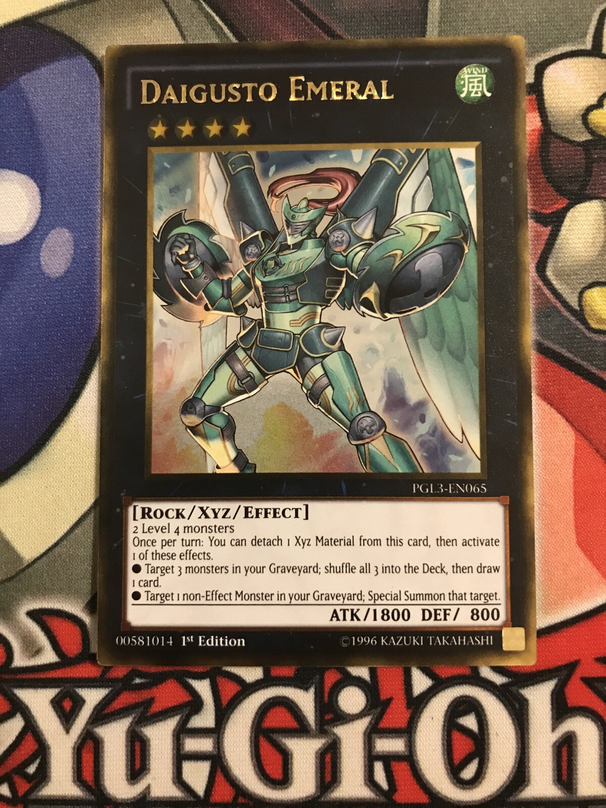 Yugioh Daigusto Emeral PGL3-EN065 Gold 1st ED NM | eBay