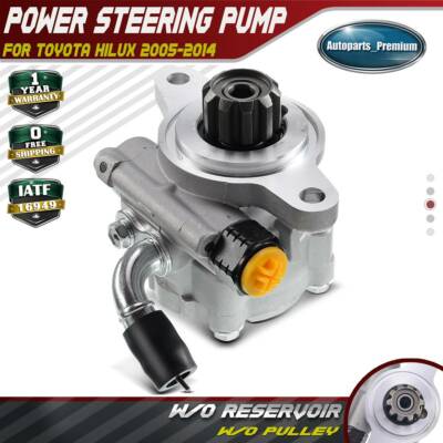 Power Steering Pump w/o Reservoir for Toyota Hilux l4 2.7L 2006-2017 ...