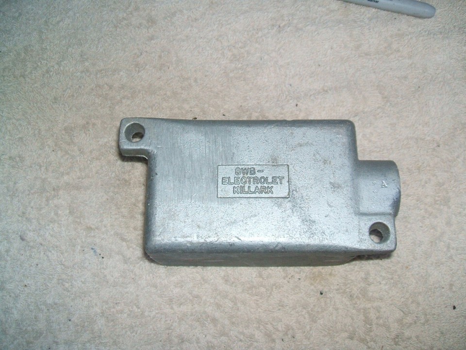 SWB ELECTROLET KILLARK 1/2" 1 ENTRY 2.25DEEP 3814SC C-8780 19-9000 22CU ...