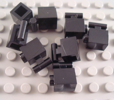 LEGO Lot of 8 Black 1x1 Handle Brick Pieces | eBay