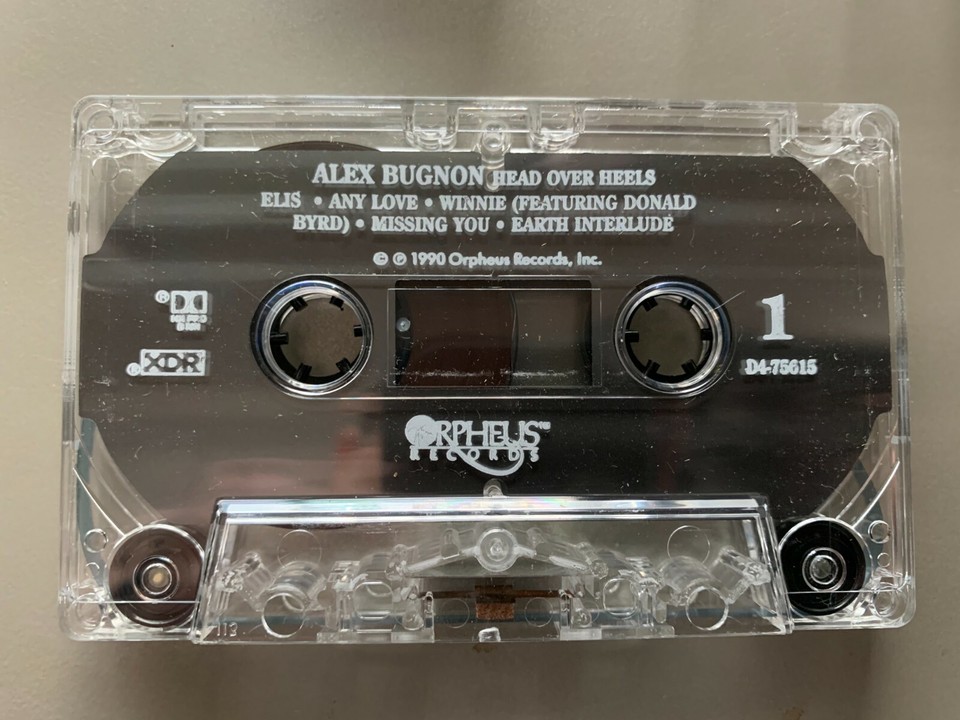 Alex Bugnon ~ Head Over Heels ~ Cassette Tape ~~~~~ PLAY TESTED | eBay