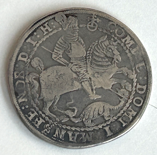 GERMANY MANSFELD-FRIEDEBURG SILVER 1 THALER 1599 | eBay